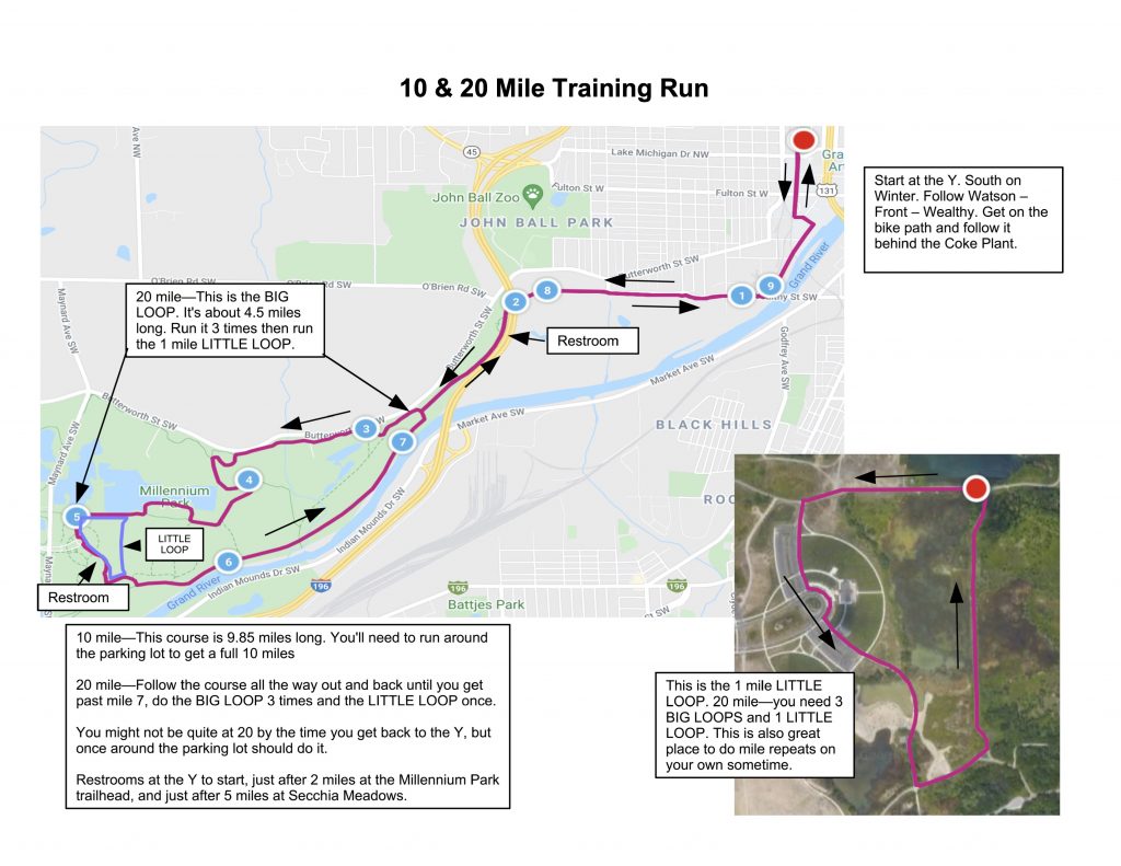 10 & 20 Mile Training Run